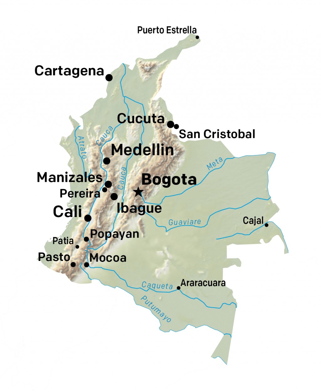 Colombia Tours | Bunnik Tours